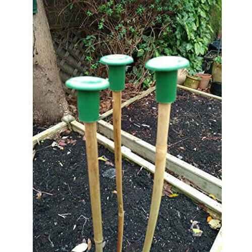 RUBBER CANE CAPS FOR GARDEN SAFETY, pack of 10 caps | Gardening Requisites
